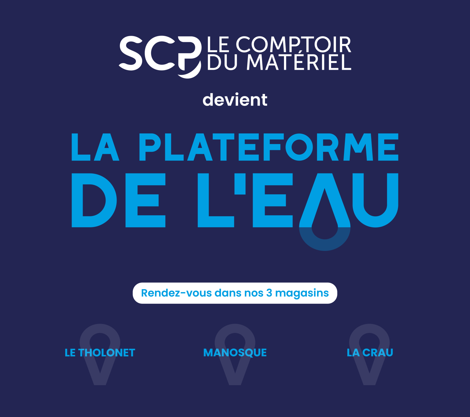 La Plateforme de l'Eau : Irrigation, Arrosage, Traitement, Piscine